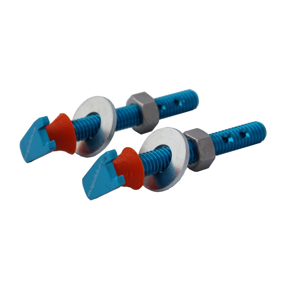 Big Foot Bolts 5/16 in. x 2.5 in. No Spin Toilet Flange Bolts-BFBL ...