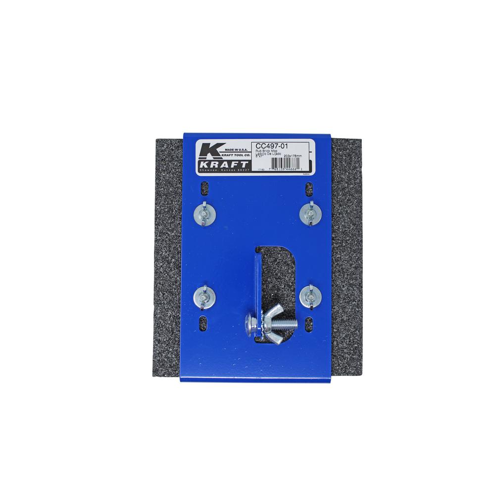 Kraft Tool Co. Rub Brick Mop without Handle-CC497-01 - The Home Depot