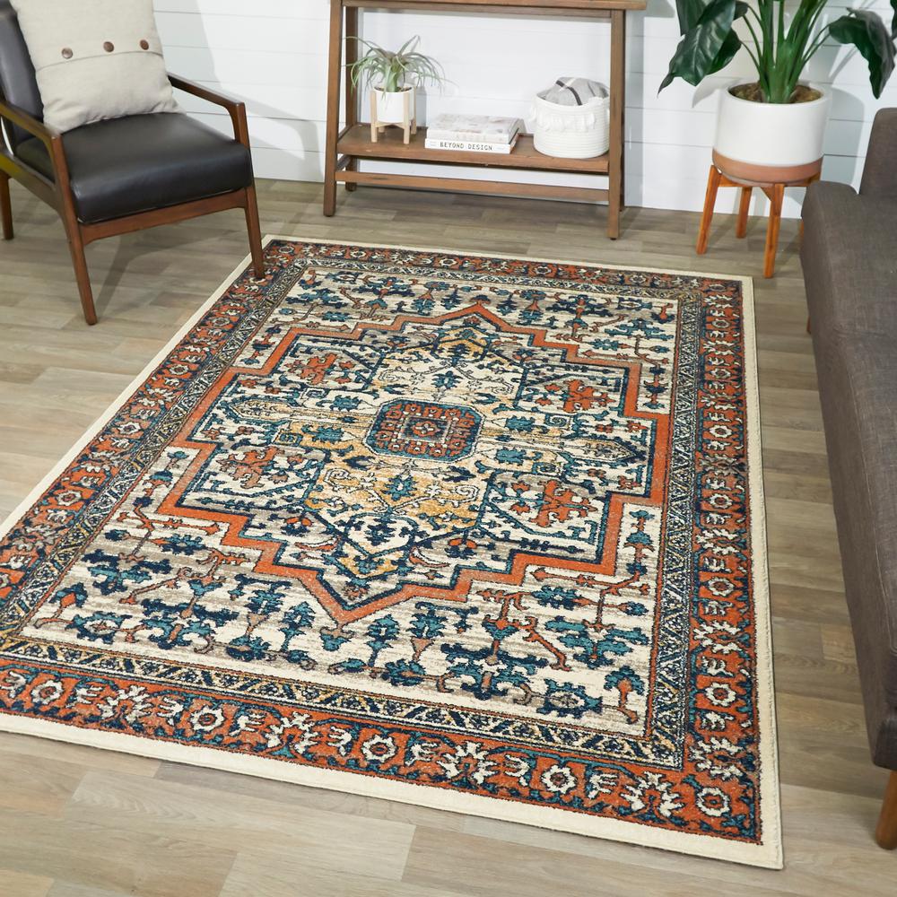 Burnt Orange - Area Rugs - Rugs - The Home Depot