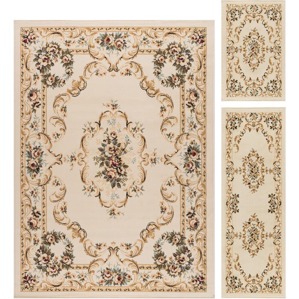 Garland Rug Town Square Tan 2 ft. x 2 ft. 2-Piece Rug Set-TS000W2P0201 ...