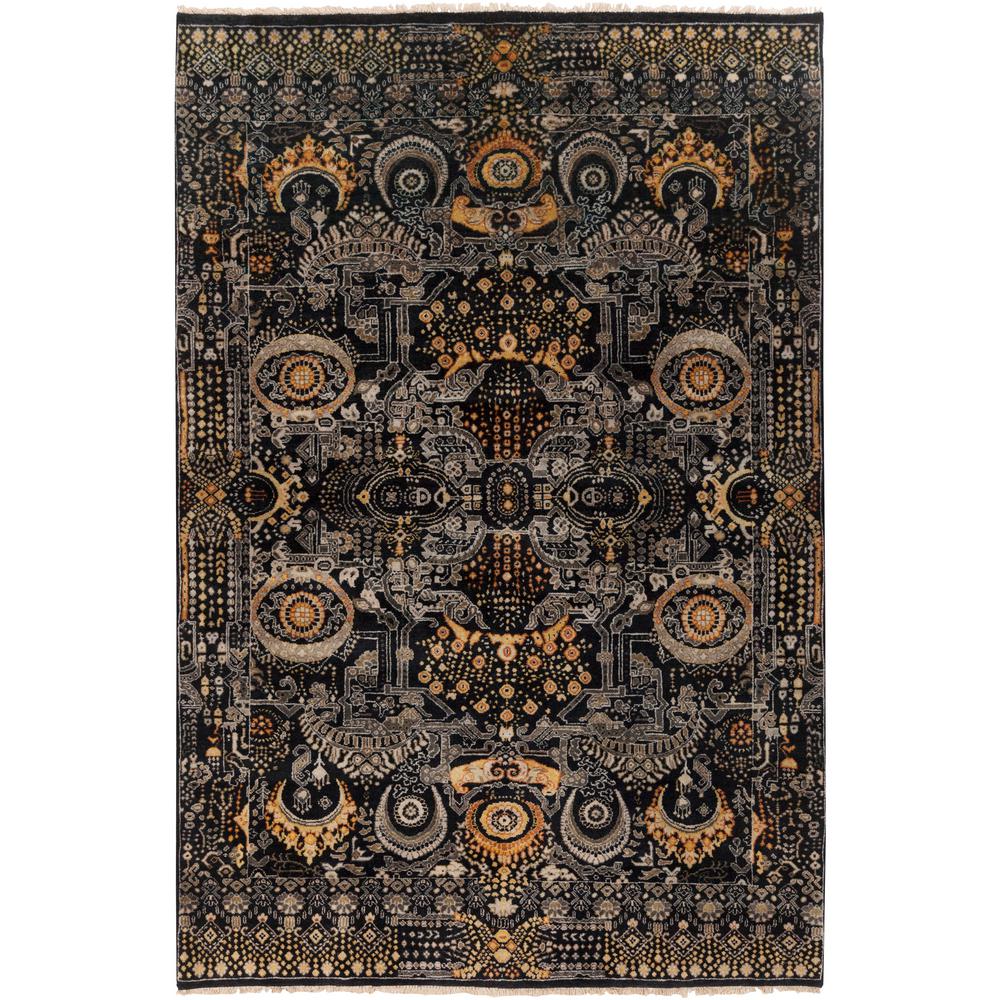 Black/Gold - Area Rugs - Rugs - The Home Depot