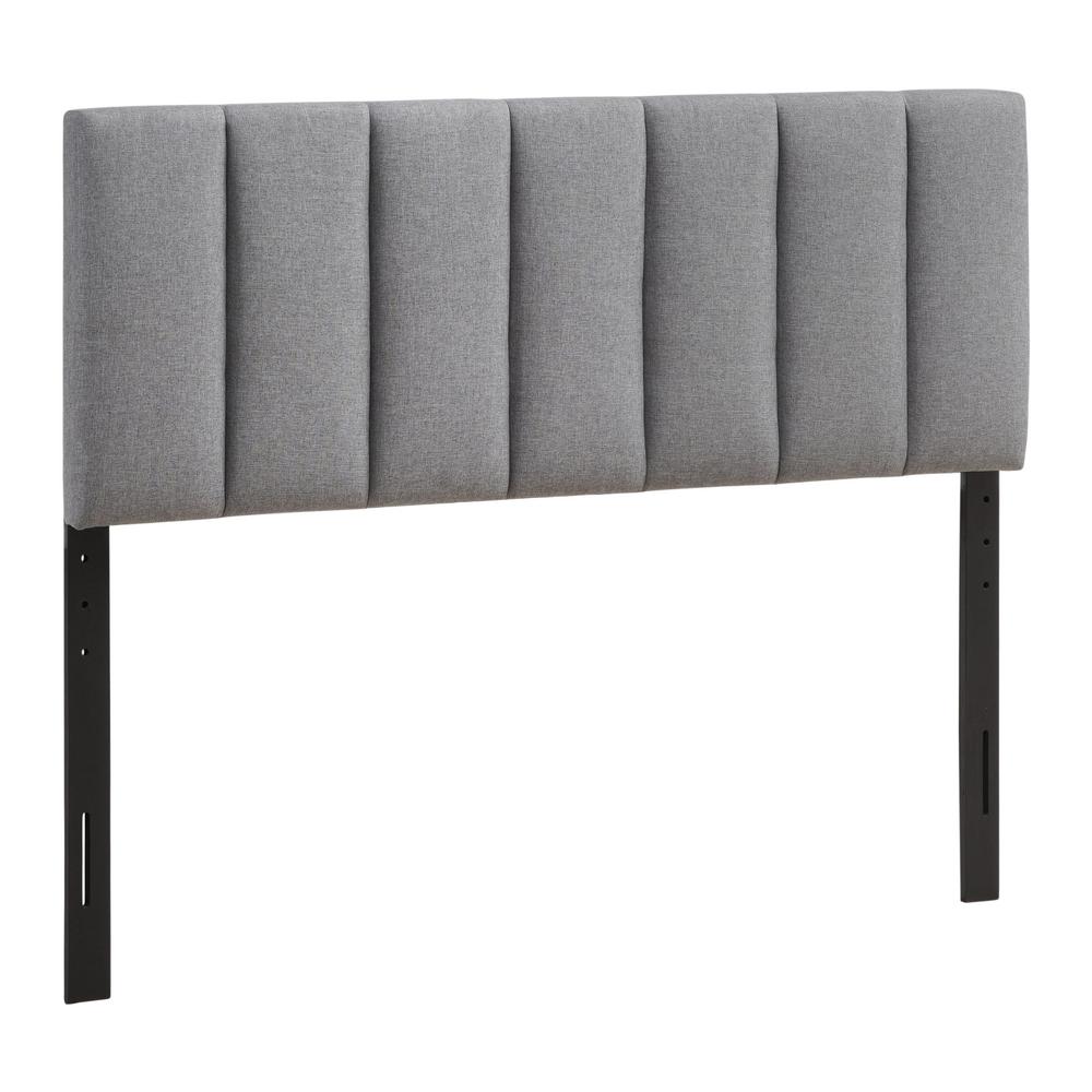 EDGEMOD Kaleigh Vertical Channel Tufted Headboard, Queen Size-HD-BD-525 ...