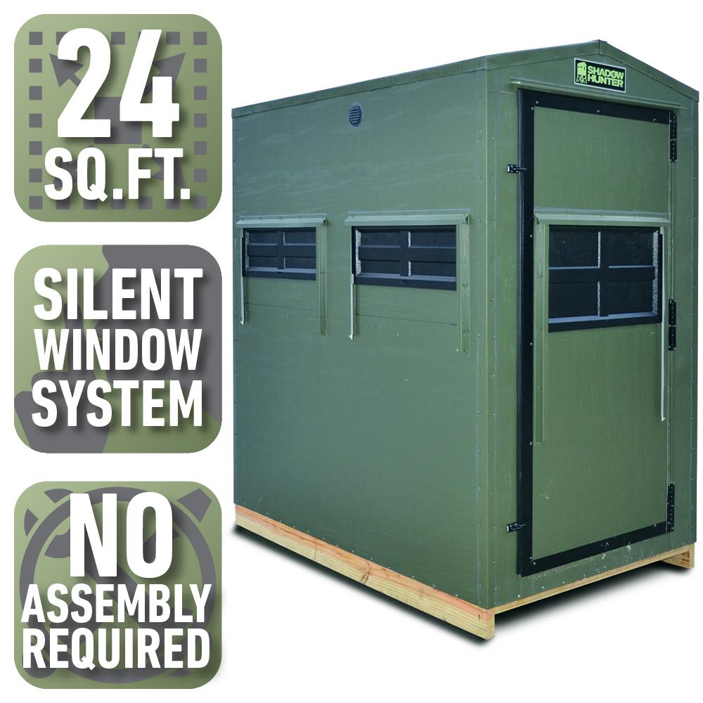Shadow Hunter 4 ft. x 6 ft. Insulated Gun and Bow Hunting Blind (Pre ...
