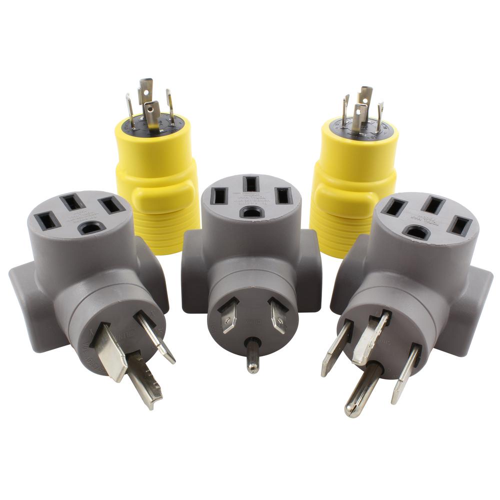 AC WORKS EV Compact Charging Kit of Adapters for Tesla Use Only-EVKIT01 ...