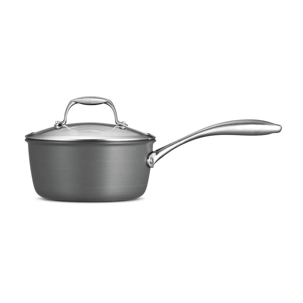 Tramontina Gourmet 4.5 qt. Aluminum Nonstick Saute Pan in Slate Gray ...