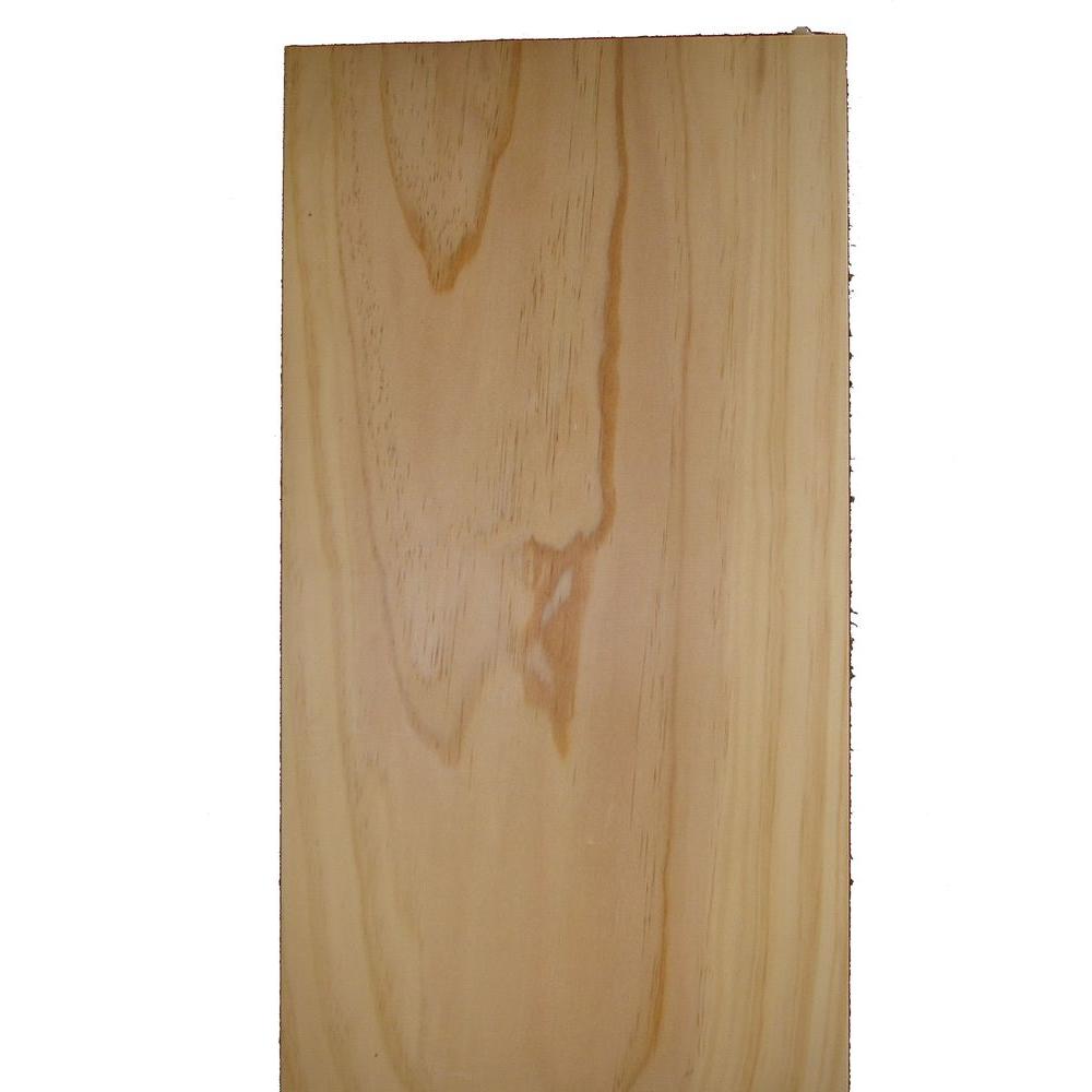 Unbranded 1 in. x 12 in. 8 ft. Square Edge Pine Select Board-705606 ...
