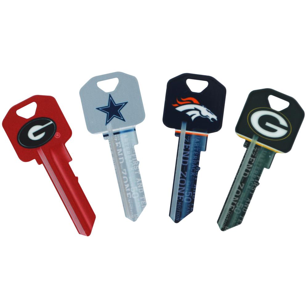 Hillman NFL Licensed Key Blanks-989398 - The Home Depot