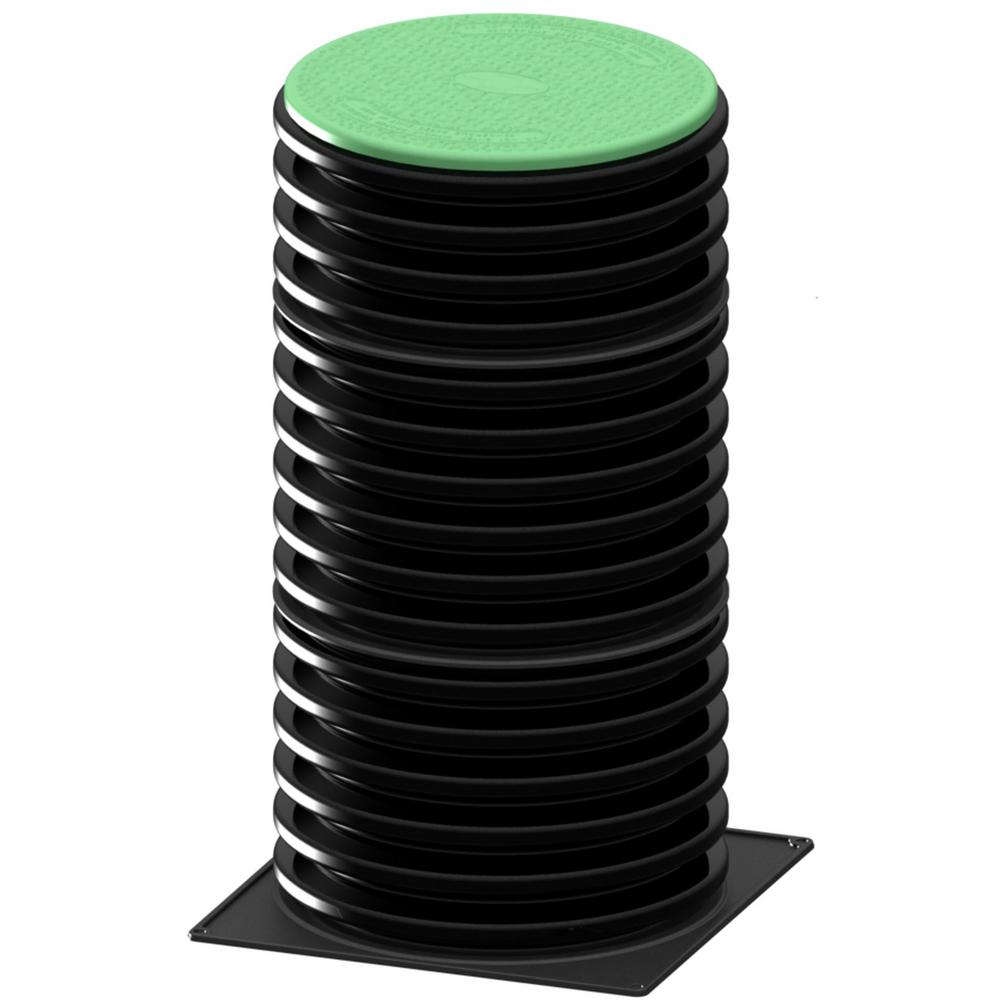 Aero-Stream 23.5 in. Dia x 50 in. Septic Tank Riser Kit-102364 - The ...