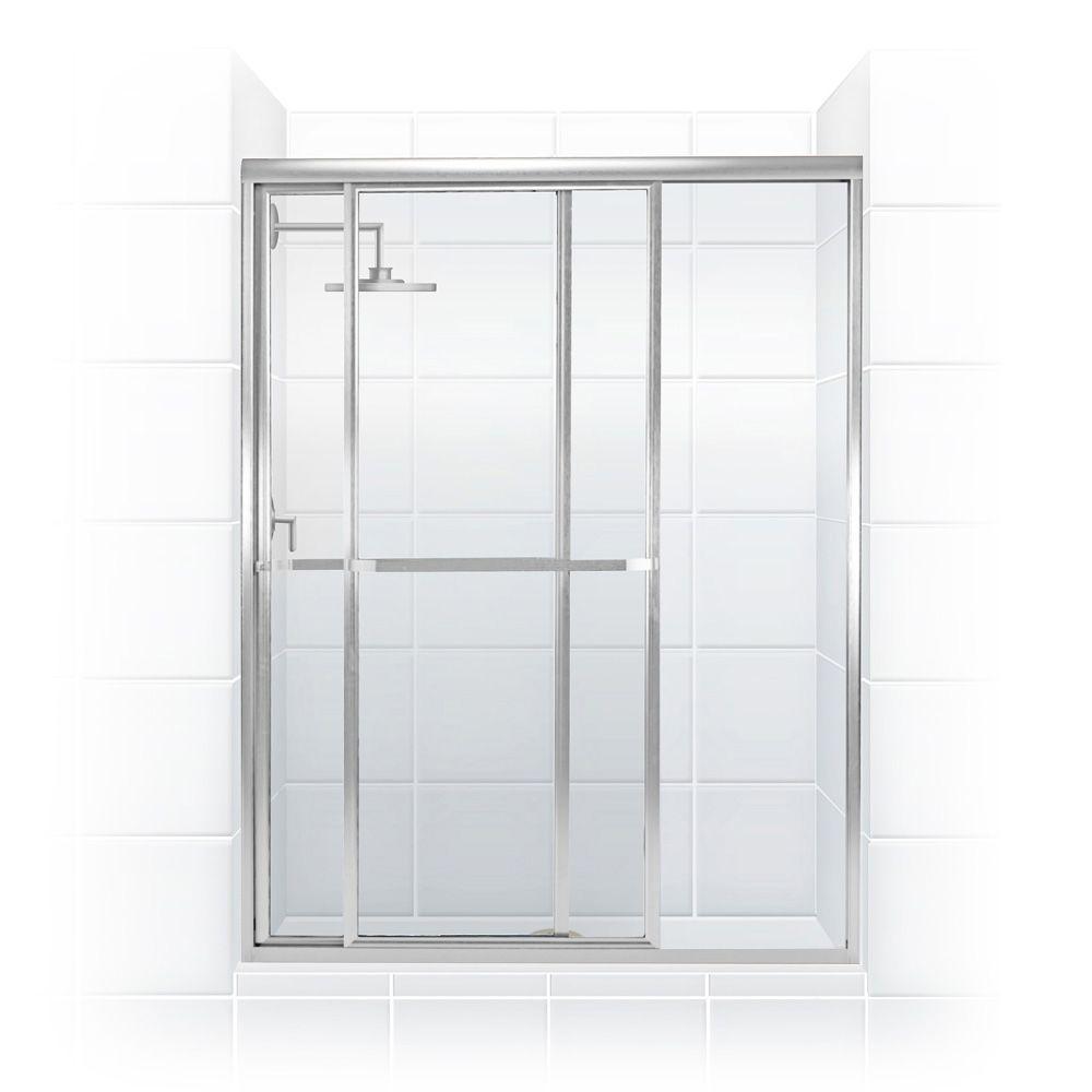 Coastal Shower Doors Paragon Series 40 In X 66 In Framed Sliding