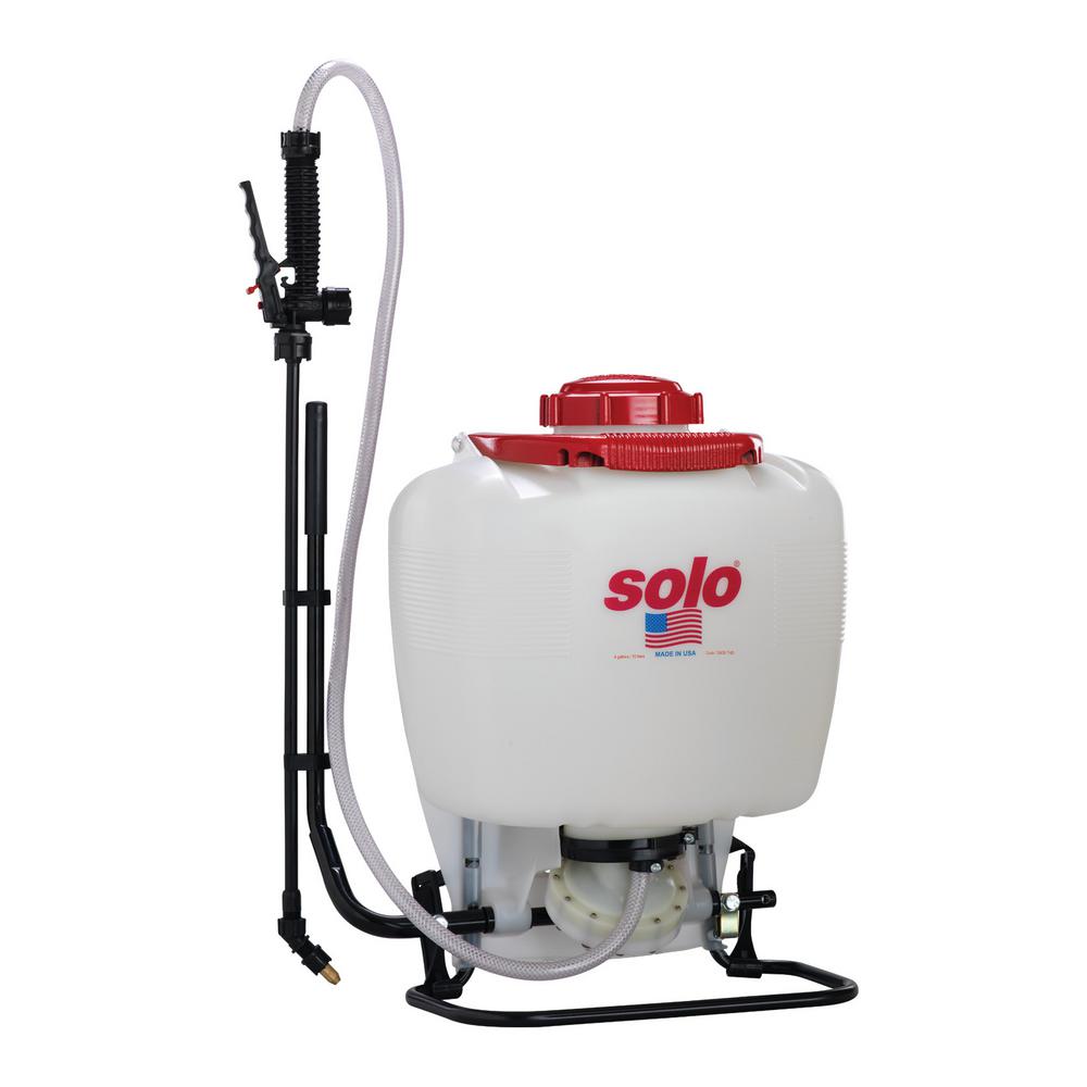 SOLO 4 Gal. Backpack Sprayer, Diaphragm-475-101 - The Home Depot