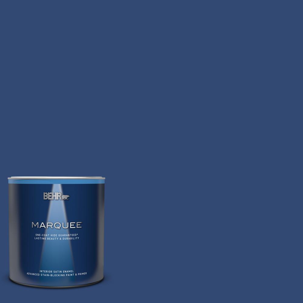 Navy Blue - Satin - Paint - The Home Depot
