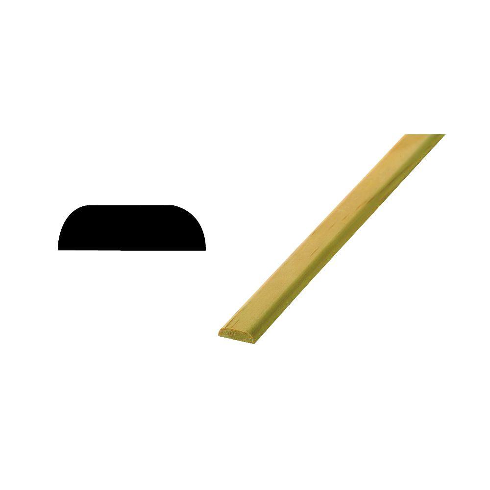 Woodgrain Millwork WM142 1/4 in. x 3/4 in. Pressure Treated Pine Screen ...