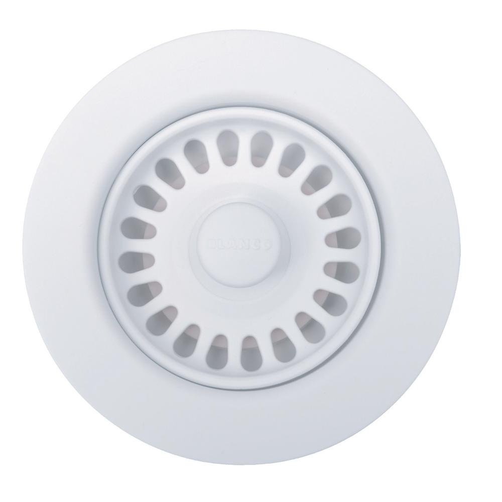 Blanco 3.5 in. Decorative Basket Strainer in White-441091 - The Home Depot