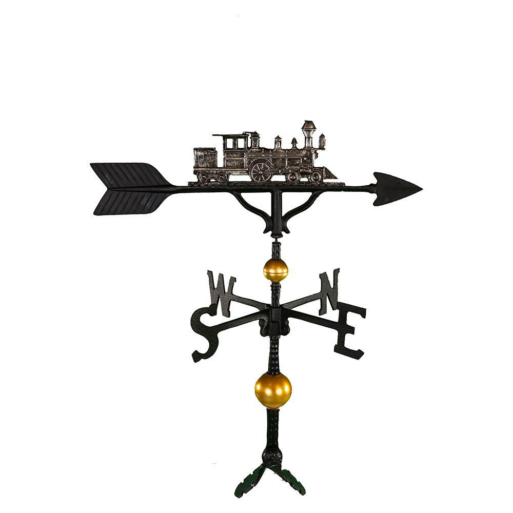 Montague Metal Products 32 in. Deluxe Swedish Iron Moose Weathervane-WV ...