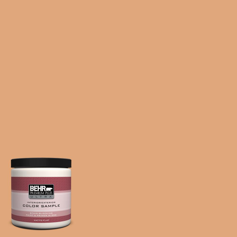 BEHR Premium Plus Ultra 8 oz. #MQ4-36 Thai Ice Tea Matte Interior ...