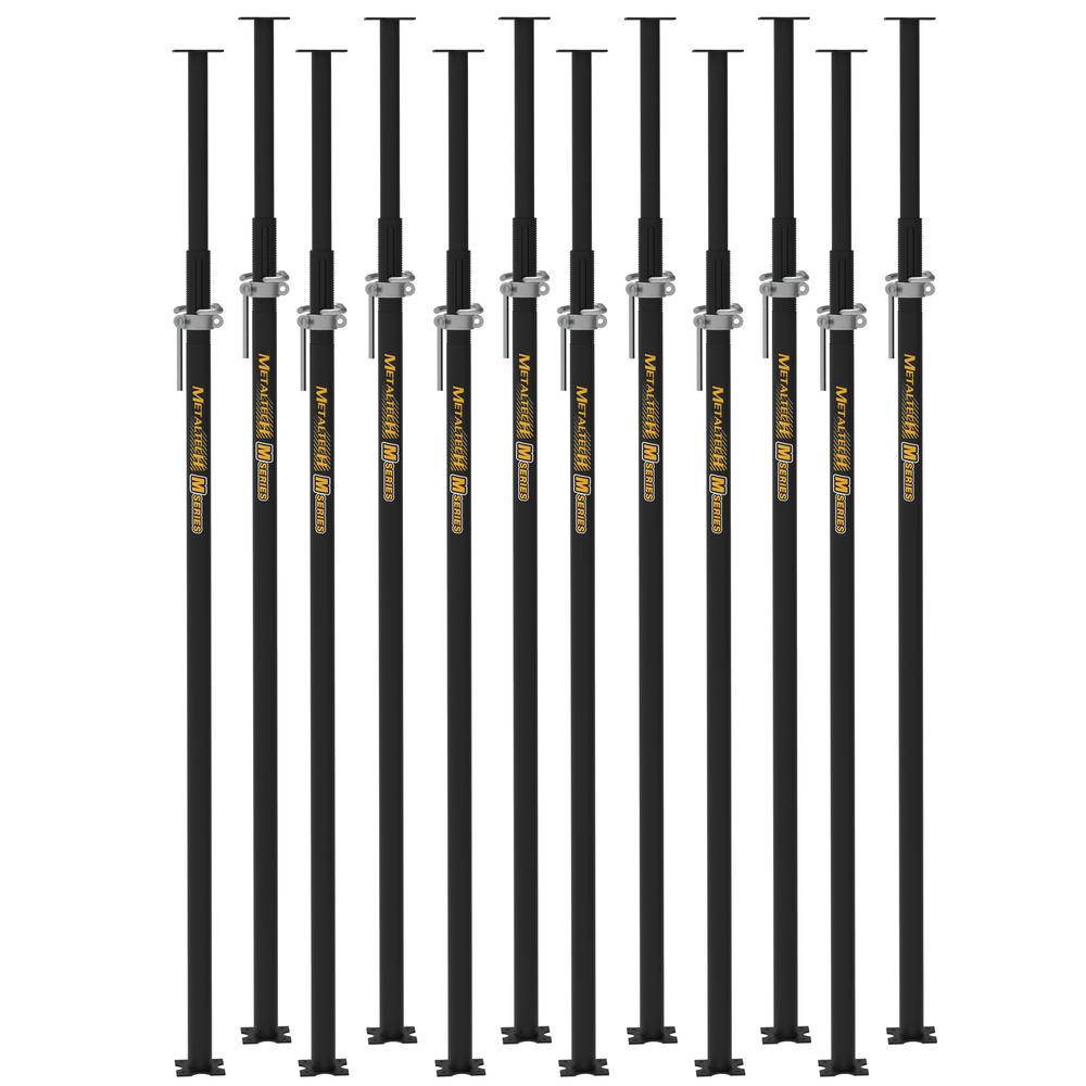 MetalTech 8 ft. 6 in. to 13 ft. Medium Duty Adjustable Shoring Post ...