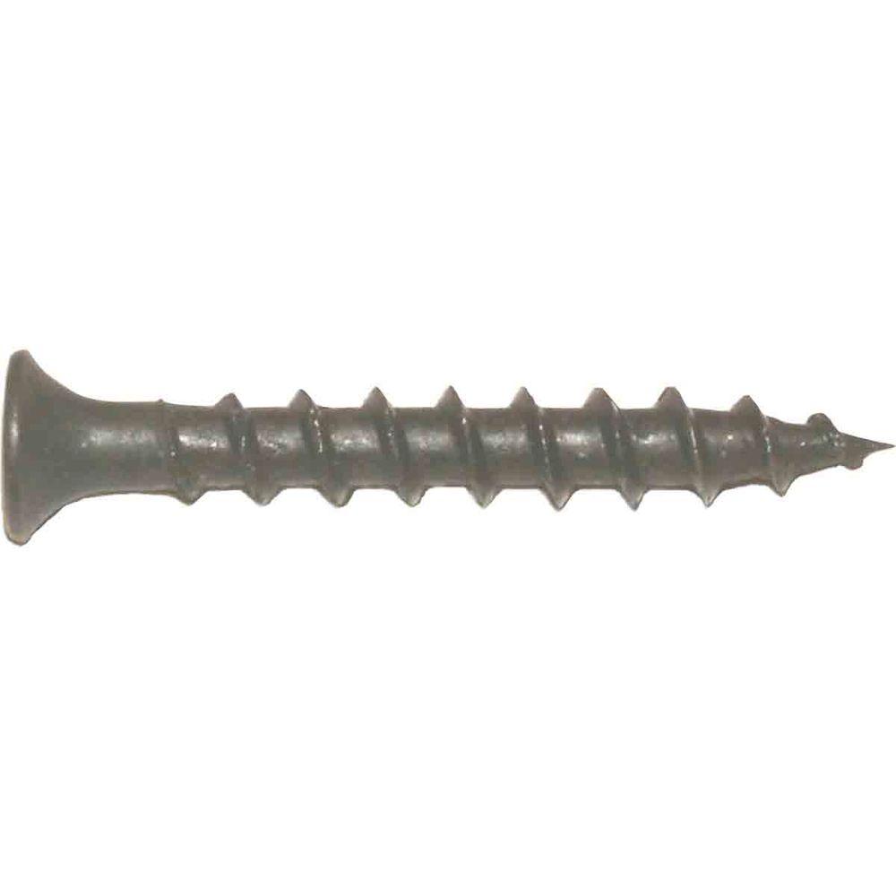 Drive Straight 10 x 1-1/2 in. Coarse Phosphate-Coated Steel Bugle-Head ...