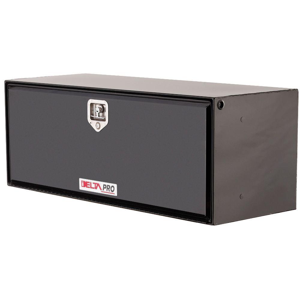 Delta 60 Gloss Black Steel Underbody Truck Tool Box-1-008002 - The Home ...