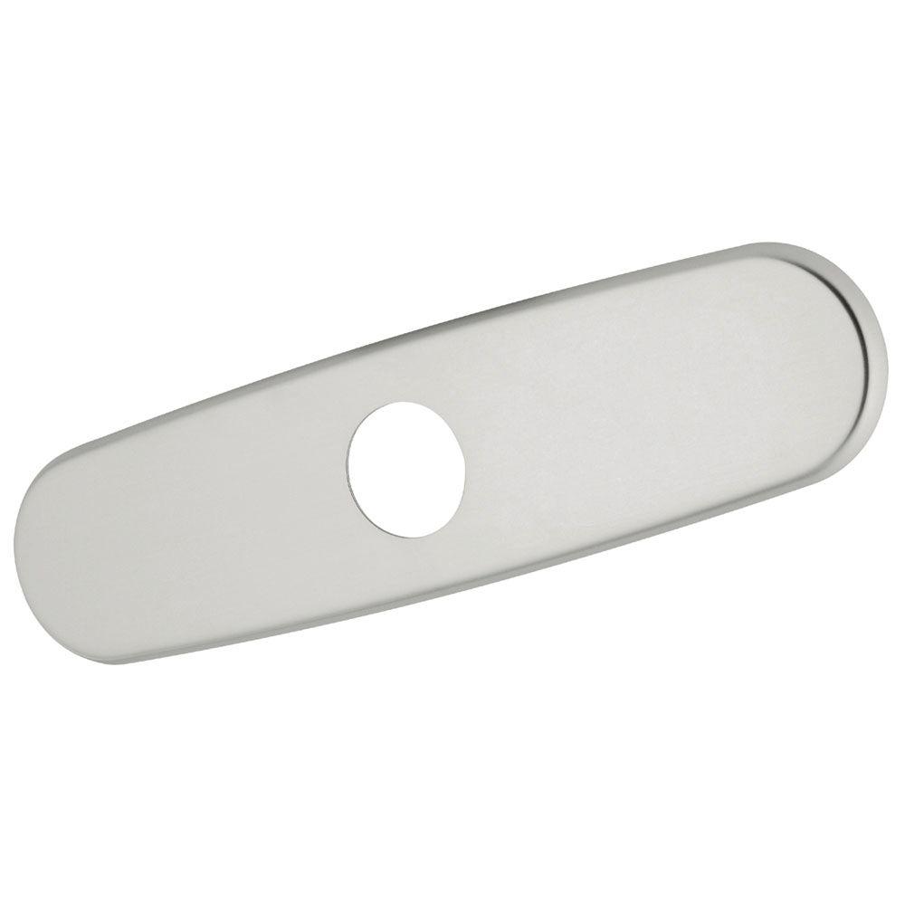 American Standard 10 in. Euro Escutcheon in Stainless Steel-07552SD0 ...