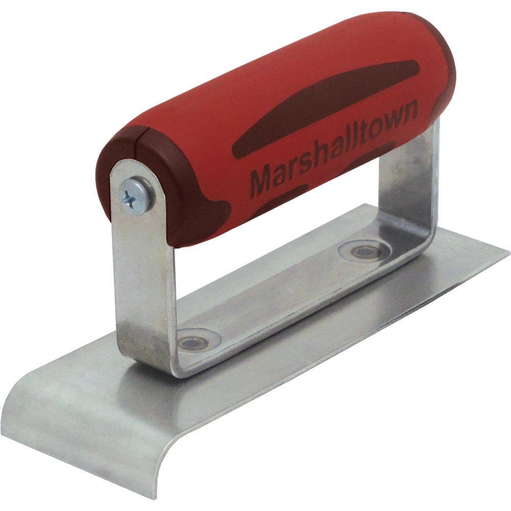 Marshalltown 2 in. x 6 in. Narrow Stainless Steel Edger 3/8 Radius ...