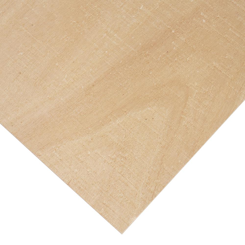 Columbia Forest Products 1/8 in. x 4 ft. x 4 ft. PureBond Radius ...