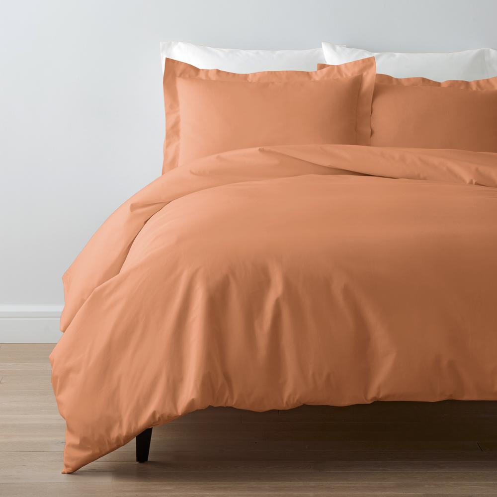 The Company Store Company Cotton Terracotta Solid 300-Thread Count ...