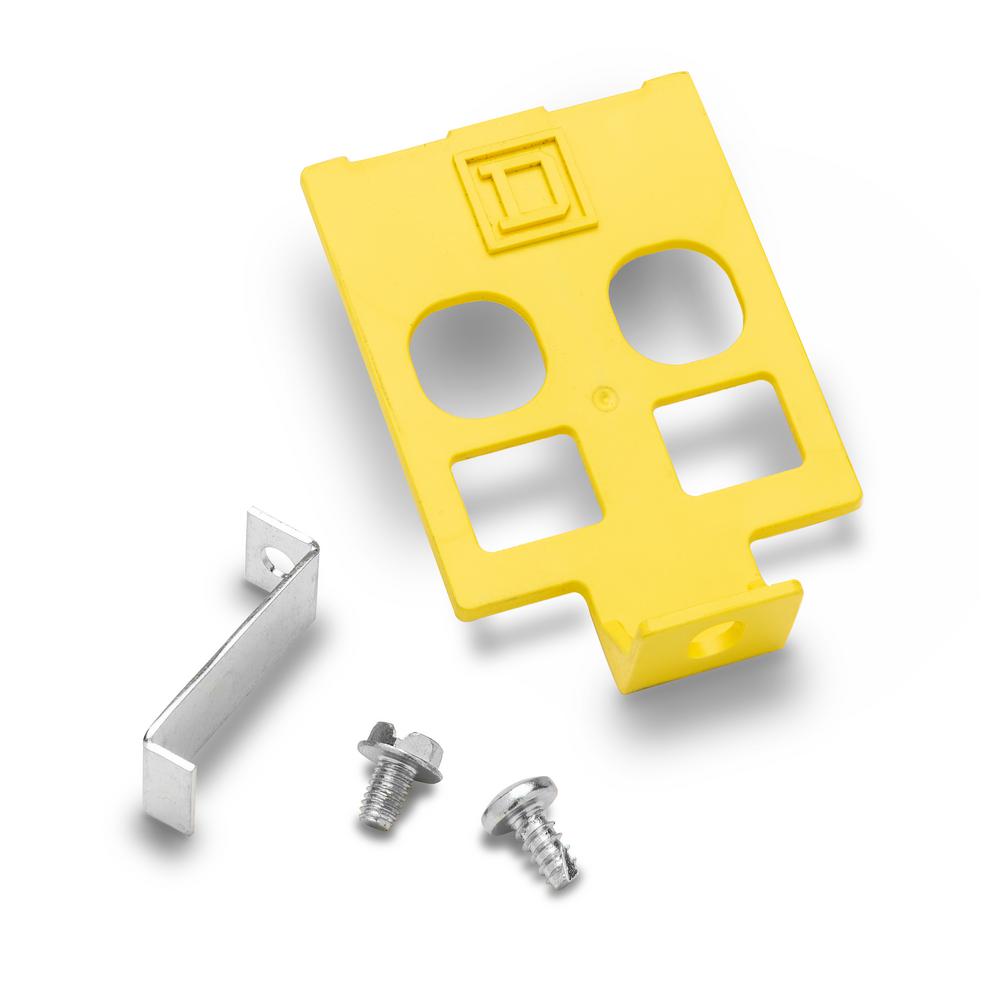 Square D Homeline Back-Fed Main Breaker Barrier-PKSB1HOMBFCP - The Home ...