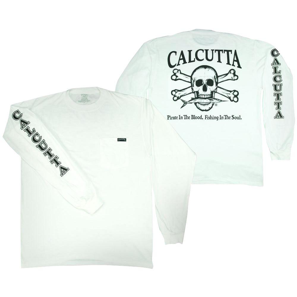 Calcutta T-Shirt XL Black Long Sleeve 2488-0028 Kleding en schoeisel T ...