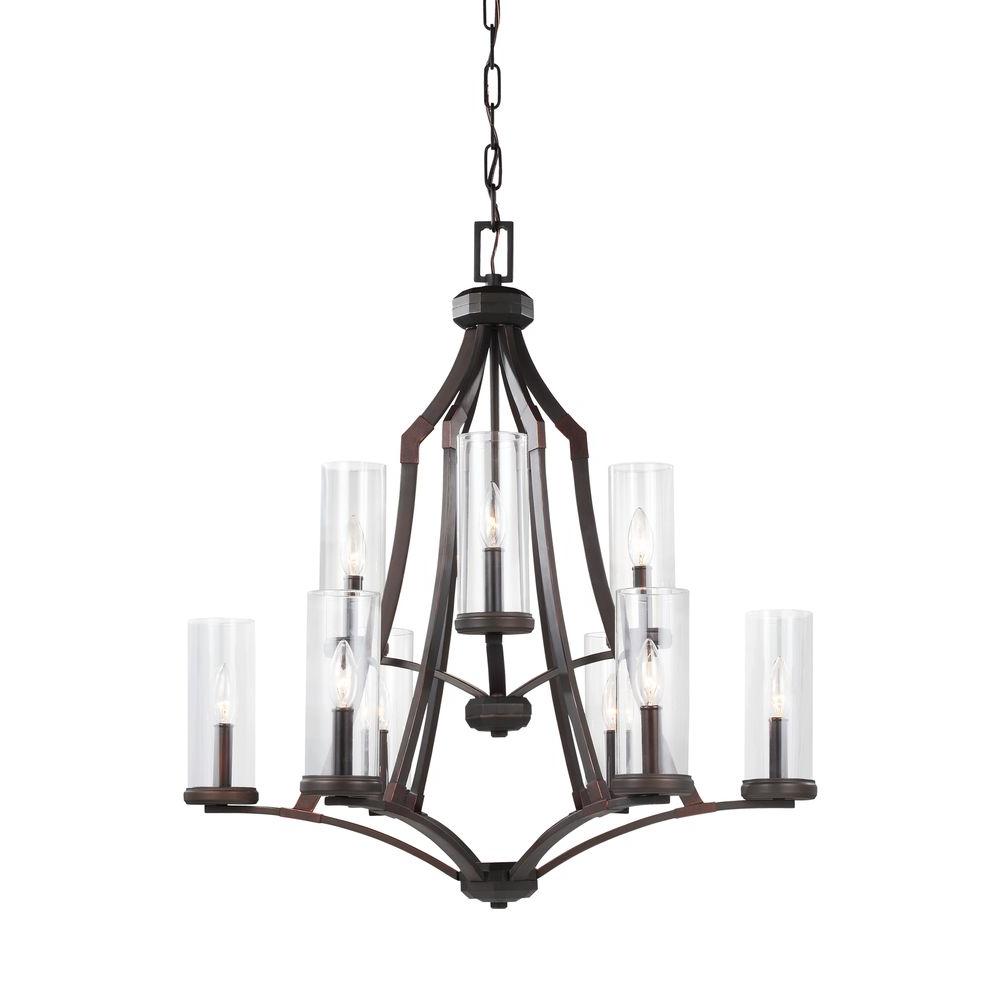 Copper - Chandeliers - Lighting - The Home Depot