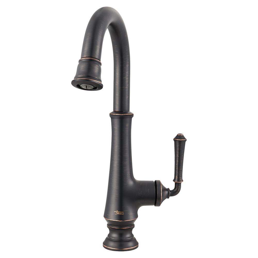 American Standard Delancey Single-Handle Bar Faucet with Pull-Down ...