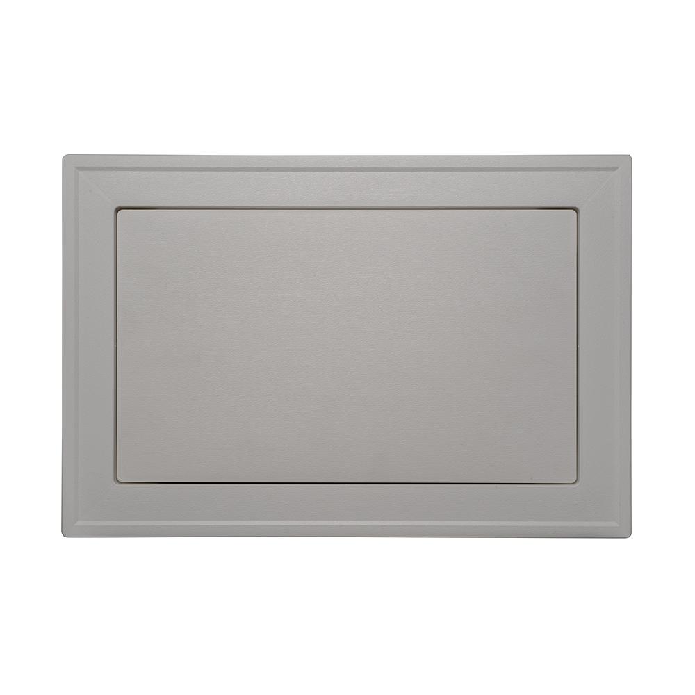 Ply Gem 8.18 in. x 7.18 in. Pewter Large J-Block Mounting Block H ...