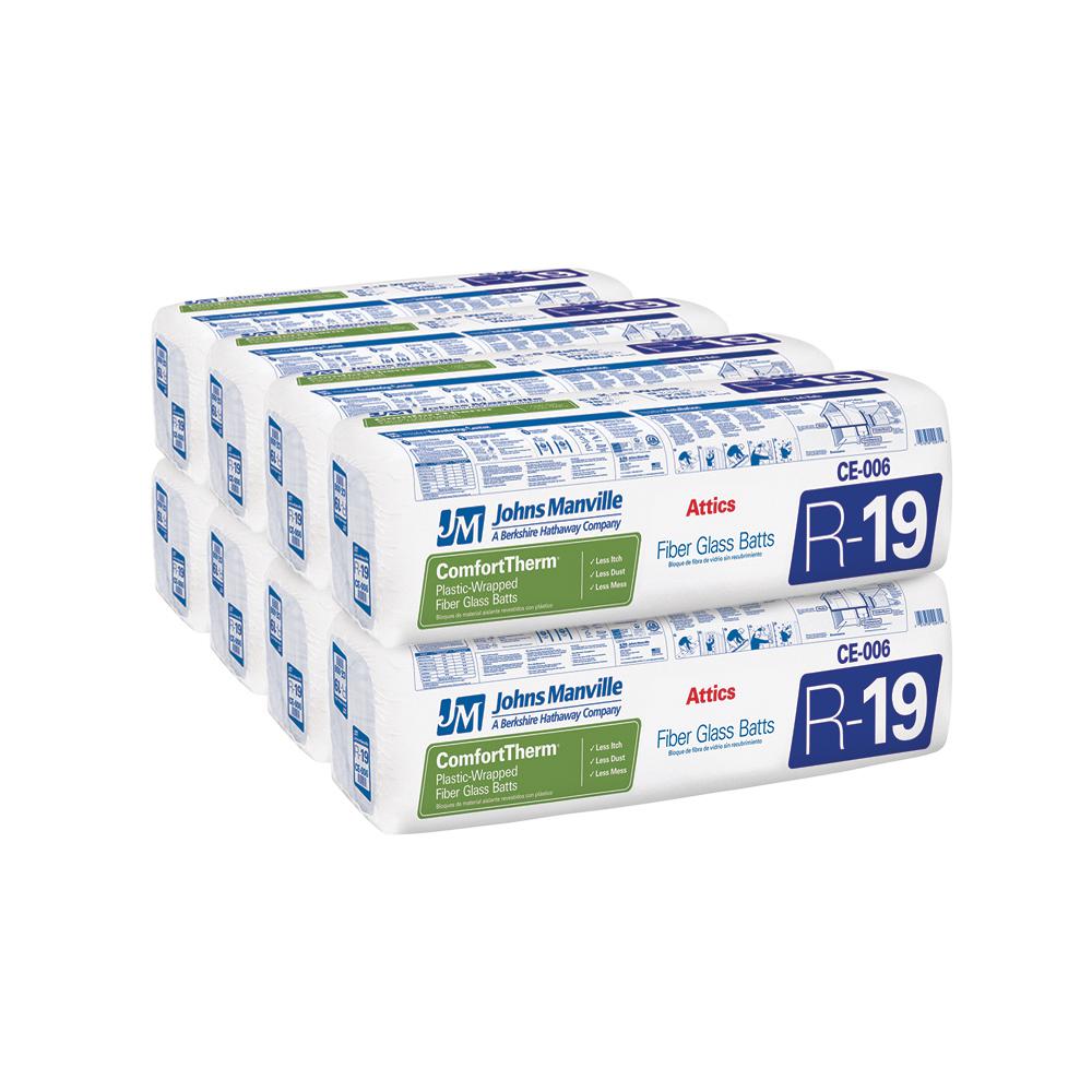 R19 - Fiberglass Insulation - Insulation - The Home Depot