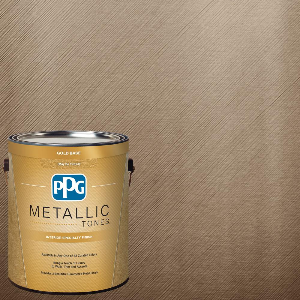 PPG METALLIC TONES 1-qt. MTL132 Frosted Ivory Metallic Interior ...