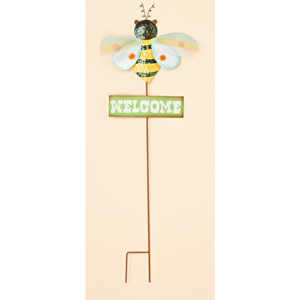 HY-KO 28 in. Metal Pigtail Sign Stake-40640 - The Home Depot