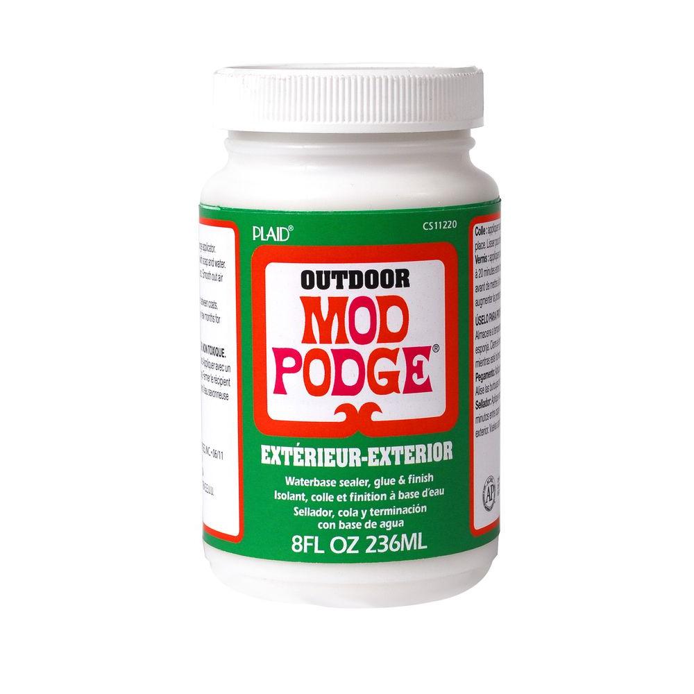 Mod Podge 8 Oz Outdoor Decoupage Glue CS11220 The Home Depot