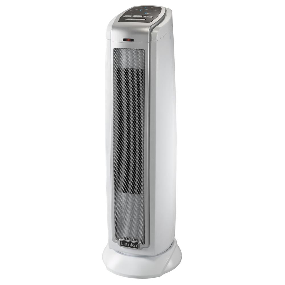 Lasko 5521 Electric 1500w Room Oscillating Ceramic Tower Space Heater
