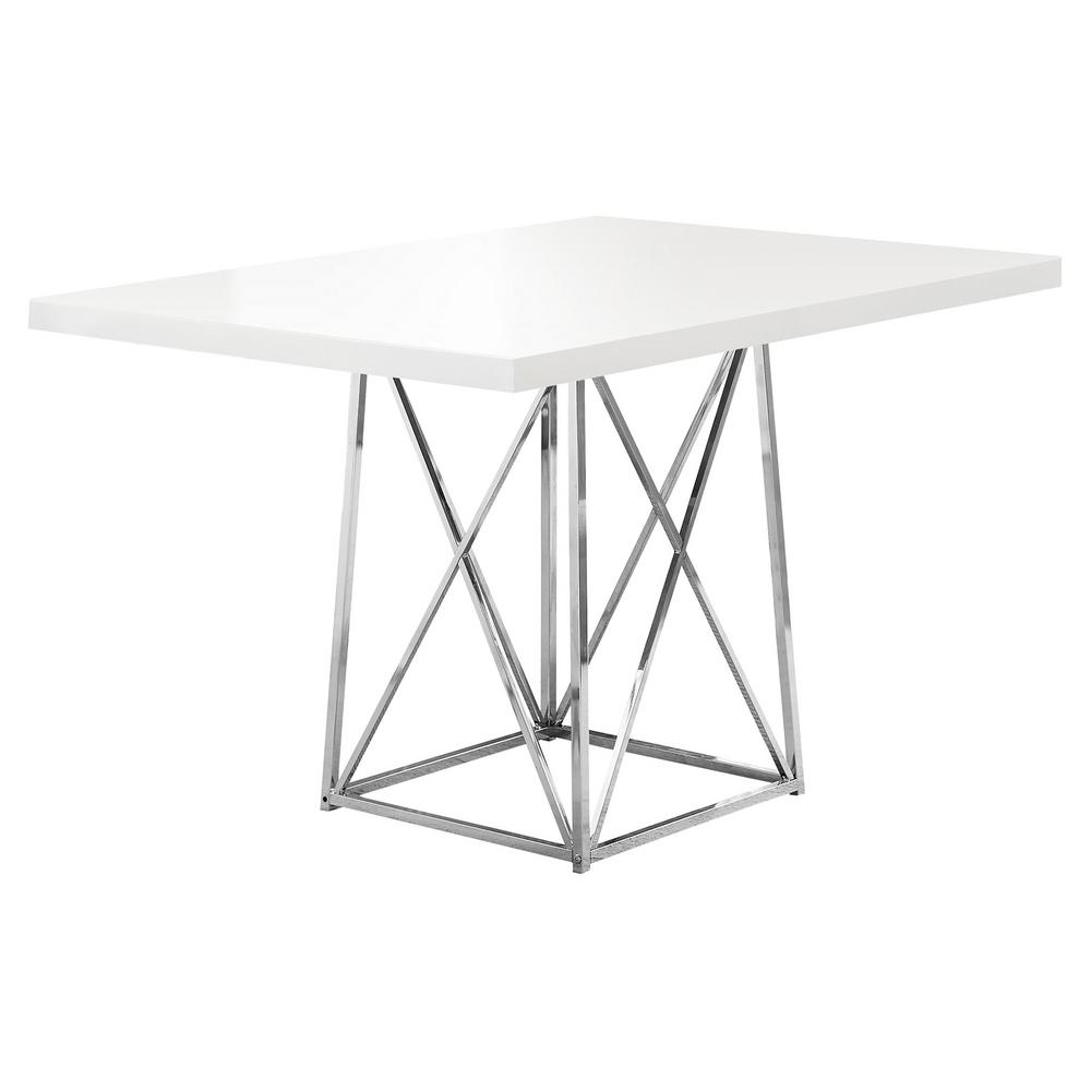 Unbranded White Dining Table-HD1041 - The Home Depot