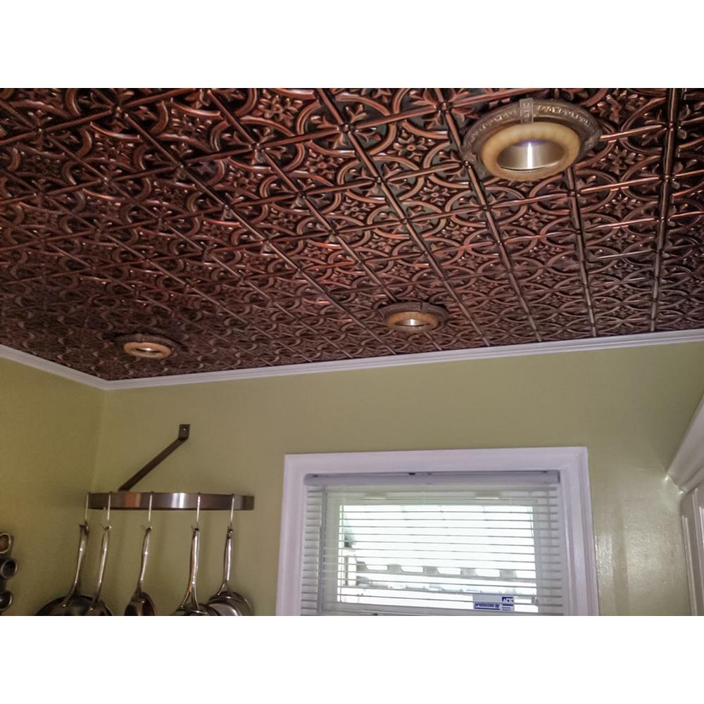 Copper - Ceiling Tiles - Ceilings - The Home Depot