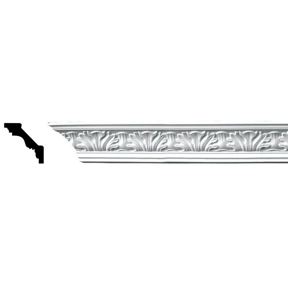 Plastic White Crown Molding