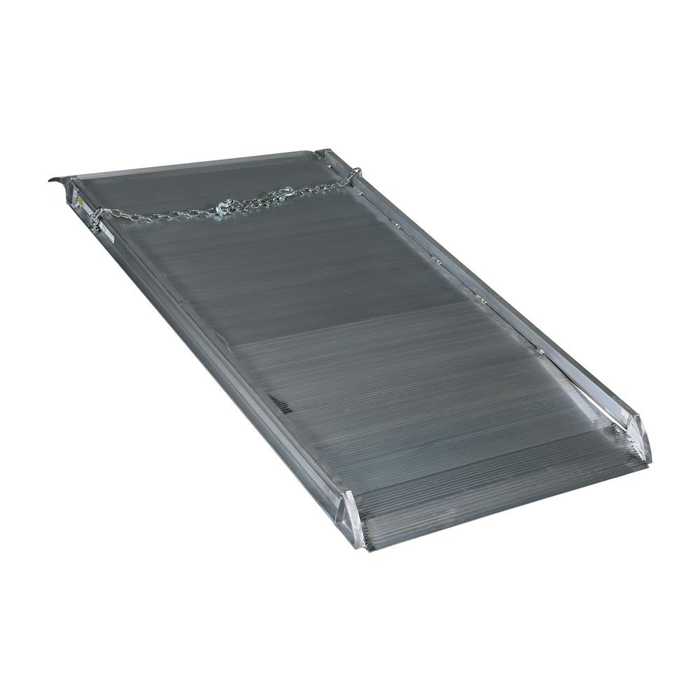Magliner 2,500 lb. Capacity Aluminum Van Walk Ramp with Apron, 29 in. W ...