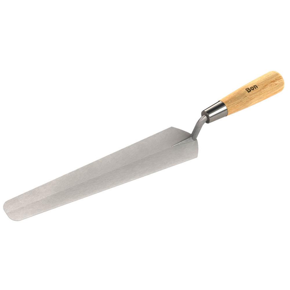 Bon Tool 10 in. Masonry Duckbill Trowel with Wood Handle-11-626 - The ...