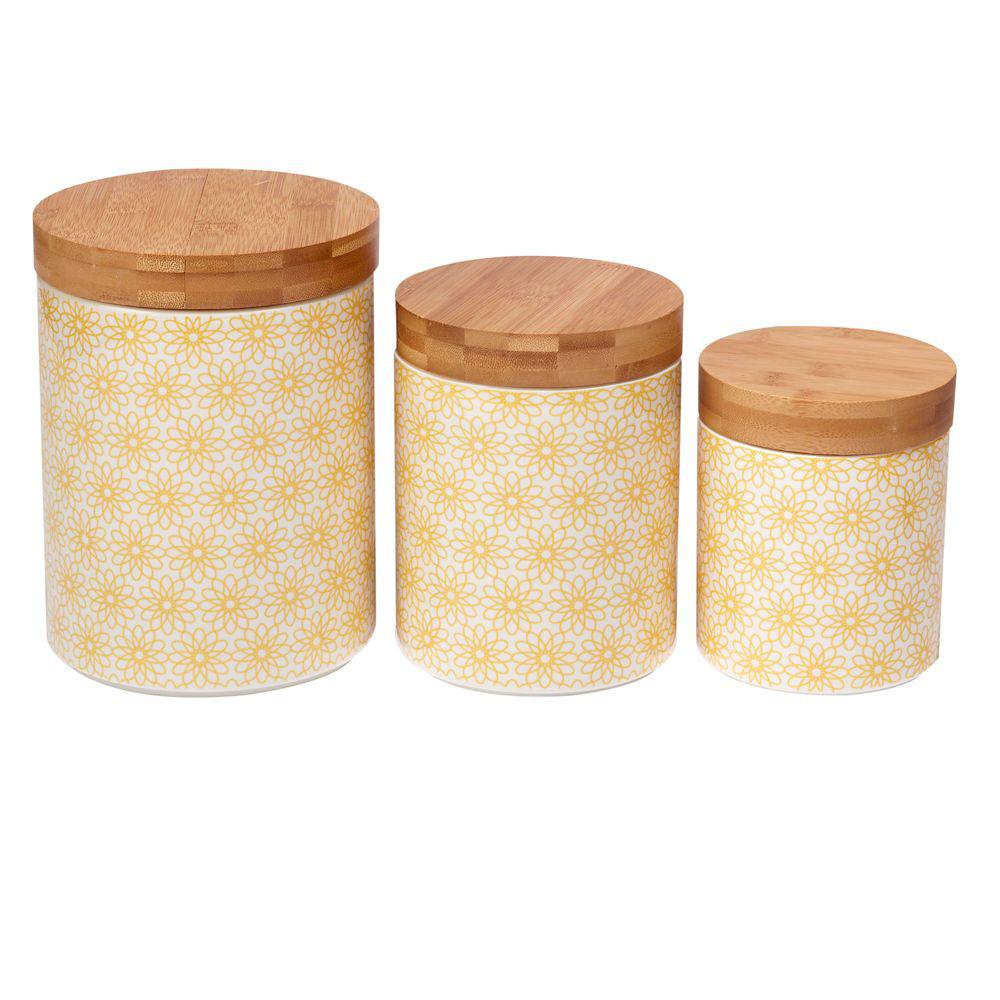 Certified International Mariachi Multi-size Multi-color Canister Set (4 ...