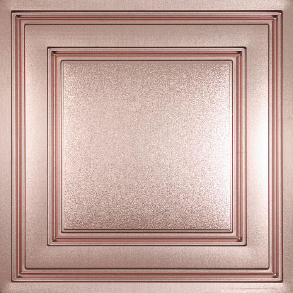 Copper Drop Ceiling Tiles Ceiling Tiles The Home Depot