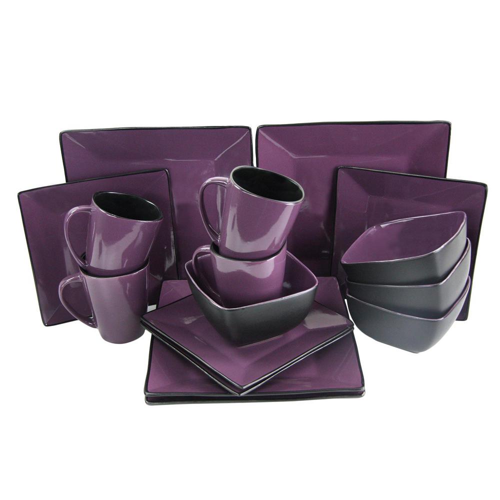 Purple - Dinnerware Sets - Dinnerware - The Home Depot