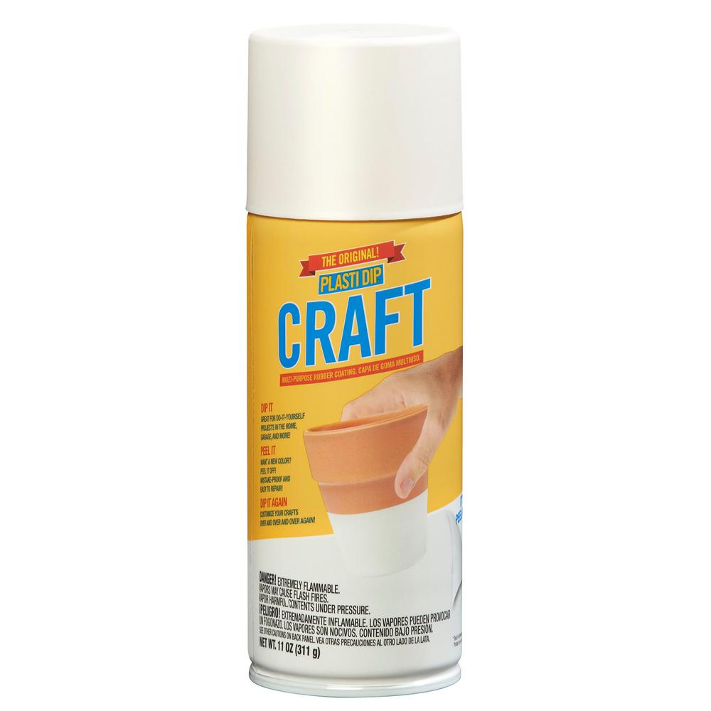 Plasti Dip 11 oz. Crisp White Craft-11330-6 - The Home Depot