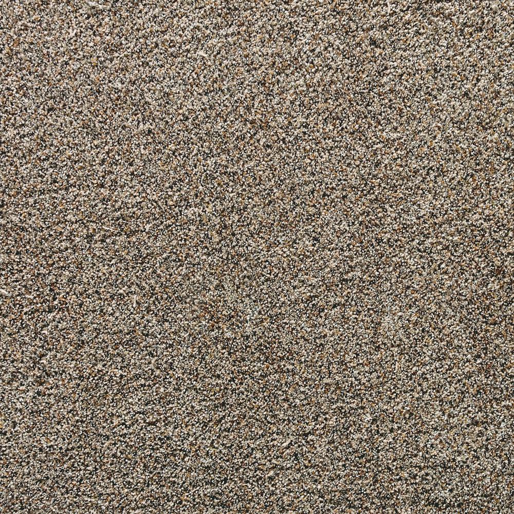 LifeProof Playful Moments II - Ash Grey Textured Multi 12 ft. Carpet ...