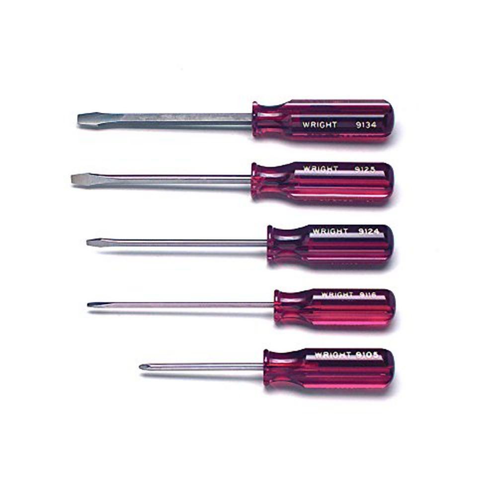 Wright Tool Screwdriver Set (5-Piece)-9475 - The Home Depot