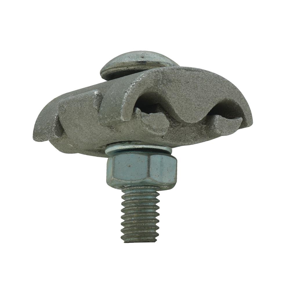 Southwire Single Bolt Parallel Groove Clamp for #2 - 4/0 Wire-65176240 ...