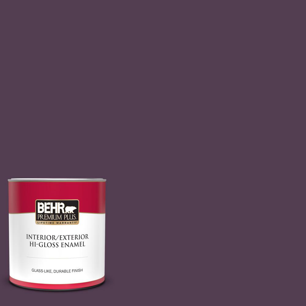 1 Qt PPU17 02 Oriental Eggplant Hi Gloss Enamel Interior Exterior 1 Qt PPU17 02 Oriental Eggplant Hi Gloss Enamel Interior Exterior