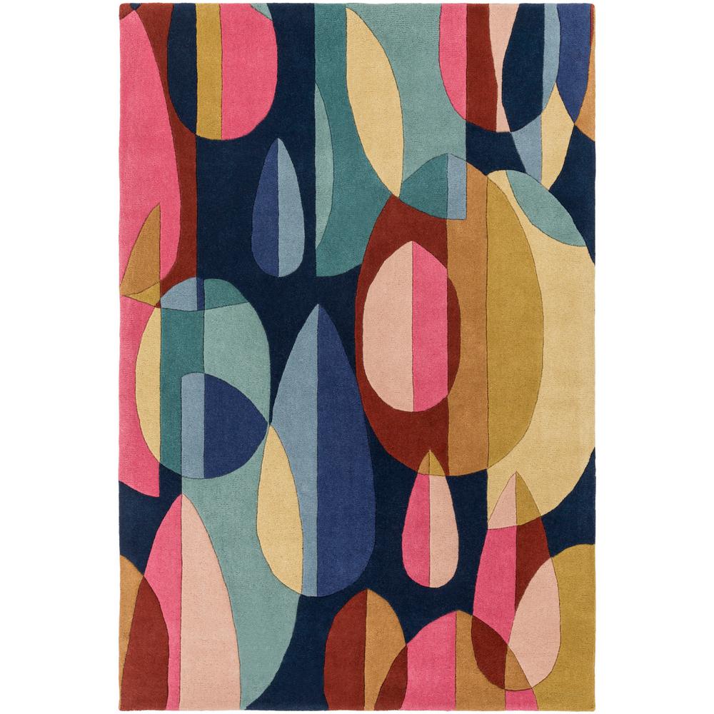 Home Decorators Collection Faux Sheepskin Hot Pink 4 ft. x 6 ft. Area ...